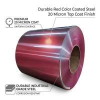 China PPGI Color Coated Steel Coil DX51D PE Standard RAL 9002 0.12mm-1.5mm For Roofing Sheet Building Material Factory Supply for sale
