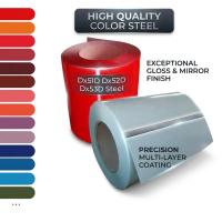 China PVDF Weather Resistant PPGI Steel Coil Z275 20-Year Exterior Wall Facade Cladding Panel Building Construction Material for sale