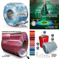 China HDP High Durability Polyester PPGI Steel Coil Z275 Coastal Grade Anti-Corrosion For Offshore Seaport Warehouse Building for sale