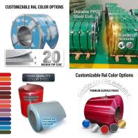 China Wide Width Container Grade PPGI Color Coated Steel Coil DX51D+Z 1250mm-1500mm For Shipping Container Plate Manufacturing for sale