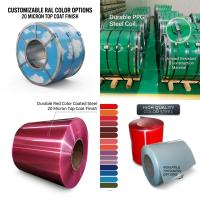 China Custom RAL Color Branded PPGI Coated Steel Coil PE PVDF Commercial Project Corporate Identity Brand Building Material for sale