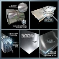 China Z275 Heavy Zinc Coating Galvanized Coil Sheet 0.5mm 1250mm Roofing Marine Grade for sale