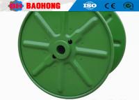 China Plastic Corrugated Stainless Steel Wire Bobbin  Single Layer for sale