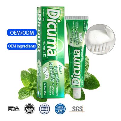 China Natural Whitening Toothpaste Custom OEM Fluoride-free Toothpaste Fresh Breath Whitening Teeth Reduce Plaque Organic Toothpaste for sale