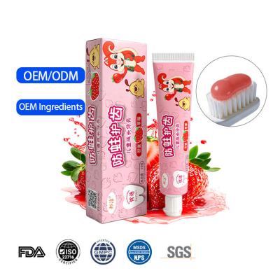 China Customize High Quality Toothpaste Fluoride Fruit Flavor Toothpaste SLS Free Whitening Toothpaste for Adults and Kids for sale