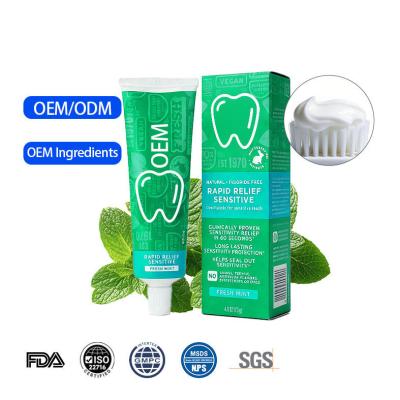 China Home Mint Flavor Clove Mint Gum Toothpaste Natural Formula Soothes Bleeding Gums Fights Gingivitis Strengthens Teeth for sale