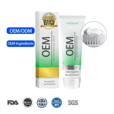 China Fluoride-Free Sensitive Teeth Gums Whitening Toothpaste Tablets Containing Nano-Hydroxyapatite Probiotic Ingredients for sale