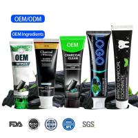China Custom OEM Activated Charcoal Teeth Whitening Toothpaste Bamboo Charcoal Toothpaste Natural Formula for Bright Smile for sale