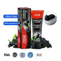 China OEM ODM Can Mint Flavored Natural Bamboo Charcoal Whitening Teeth Whitening Toothpaste Custom Private Label for sale