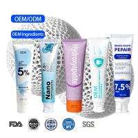 China Sample Size Tooth Cleaning Nano Hydroxyapatite Toothpaste Fluoride Free Sensitivity Relief Custom Private Label OEM ODM for sale
