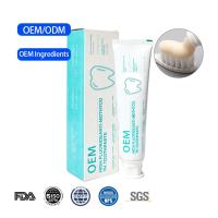 China Custom Anti Cavity Fluoride Toothpaste Fresh Mint Flavor Whitening Antibacterial Protection Formula Against Tooth Decay for sale