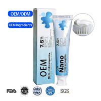 China Home Custom Private Label Adult Gum Repair Toothpaste Nano Hydroxyapatite Sensitive Formula OEM ODM Shelf Life 3 Years for sale
