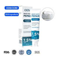 China OEM ODM Adult Custom Branding Teeth Whitening Products Enamel Oral Cleaning Repair Herbal Remove Stain Serum Nano Hydroxyapatite Toothpaste for sale