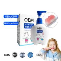 China Tooth Cleaning Kids Toothpaste Baby Teenager Fluoride Baking Soda Anti Cavity Bubble Gum Children Toothpaste Custom Flavor for sale