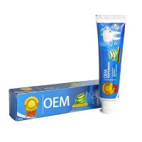 China Factory Custom Transparent Aloe Vera Toothpaste with natural ingredients for effective plaque removal and fresh breath suitable for daily oral care routines for sale