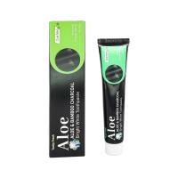 China Factory Bulk Aloe Vera Bamboo Charcoal Brightening Whitening Toothpaste combining whitening agents and antibacterial properties to maintain healthy gums and bright teeth effectively for sale