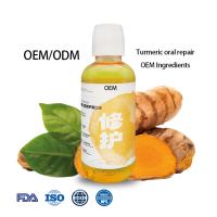 China OEM ODM Customizable 500ml turmeric Mouthwash combining antibacterial properties and soothing effects to support overall oral health and hygiene maintenance for sale