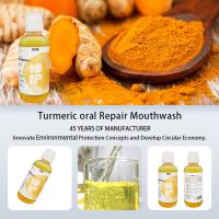 China OEM ODM Customizable 500ml turmeric Mouthwash combining antibacterial properties and soothing effects to support overall oral health and hygiene maintenance for sale