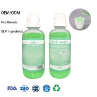 China Alcohol Free Factory Direct Sale Customized Private Logo Cool Mint Oral Care Mouth Wash 500ml Bottles for Fresh Healthy Hygiene for sale