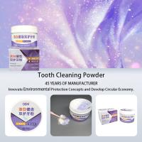 China Home Use Tartar Lemon Mint Probiotic Pearl White Teeth Whitening Powder Natural Multi-Purpose Whitening Accessories for sale