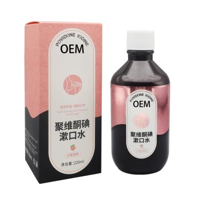 China Manufacturer Wholesale Directly Sale High Quality Oral Cool Mint Cleaning Mouth Teeth Cleaning Liquid Mouthwash for sale