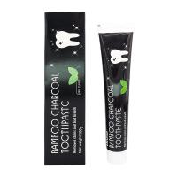 China High Quality Customizable Dentifrice Blanchissant Bamboo Charcoal Toothpaste Natural Activated Teeth Whitening Manufacturer for sale