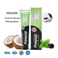 China Wholesale Custom Your Logo OEM/ODM Anti Gingivitis Anti Plaque SLS Toothpaste with Aloe Vera and Mint Charcoal Vegan Toothpaste for sale