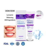 China Custom Lysozyme Herbal Whitening Toothpaste Freshens Breath Antibacterial Anti-cavity and Effectively Removes Tooth Stains for sale