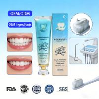 China 10% Nano Hydroxyapatite Whitening Toothpaste Anti-Bacterial Anti-Cavity Features Oral Refreshing Vanilla Mint Peach for sale