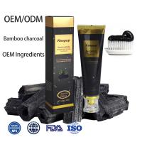 China Customized Niacinamide Teeth Whitening Toothpaste Anti-cavity Oral Cleaning Bamboo Charcoal Home Dentifrice Whitening for sale
