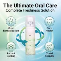 China Custom Portable Oral Spray Eliminates Odors Cool and Long Lasting White Jasmine Flavor Breath Freshener for Outdoor Travel for sale