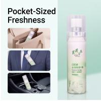 China Custom Portable Oral Spray Eliminates Odors Cool and Long Lasting White Jasmine Flavor Breath Freshener for Outdoor Travel for sale