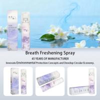 China Customized Deodorizing Oral Spray Removes Odors and Retains a Long Lasting Jasmine Fragrance Ideal for Outdoor Travel for sale