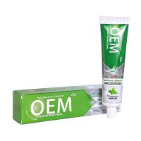 China Customized New Tricolor Toothpaste Whitening Mint Flavor Cleanses the Mouth Removes Stains Dentifrice Blanchissant for sale