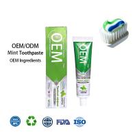 China Customized New Tricolor Toothpaste Whitening Mint Flavor Cleanses the Mouth Removes Stains Dentifrice Blanchissant for sale