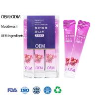 China Organic Mint Flavored Antibacterial Mouthwash Oral Care Teeth Whitening Breath Freshening Refreshing Portable 200ml for sale