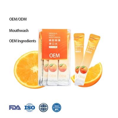 China Organic Mint Flavored Antibacterial Mouthwash Oral Care Teeth Whitening Breath Freshening Refreshing Portable 200ml for sale
