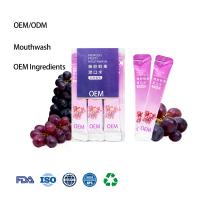 China Keepup Genuine Fresh Fruit Probiotic Multi-Fruit Fragrance PEACH Smell Regular Size Convenient Disposable Strip Oral Mouthwash for sale