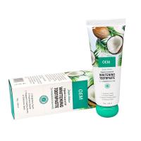 China Custom Organic Toothpaste Cleaning White Tooth Paste Cool Mint Natural Flavors Coconut Oil Family Toothpaste for sale