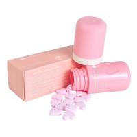 China Keepup Custom Probiotic Toothpaste Tablets Portable Mouthwash Particles Peach Flavor Suitable for Outdoor Travel for sale