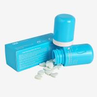 China Custom Probiotic Mint Flavored Toothpaste Tablets Cleanse Breath and Freshen Mouth Portable Mouthwash Granules for Outdoor Use for sale