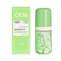 China OEM Custom Logo Teeth Whitening Toothpaste Herbal Tablets Stain Removal Fresh Breath Hydroxyapatite Mint Toothpaste Tablets for sale