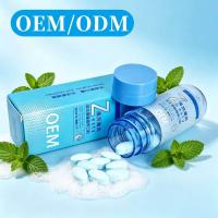 China Custom Tooth-cleaning pellets Mint Flavored Probiotic Mouthwash Granules Cleanse Breath Freshen the Mouth Portable Toothpaste Tablets for Outdoor Use for sale