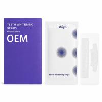 China Private Label Tooth Bright Whitening Sticker No Sensitive Non Peroxide Charcoal Effective Teeth Whitening Strips for Professional Dental Clinics for sale