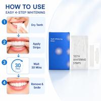 China Customized Oral Care V34 Teeth Whitening Strips Color Corrector Purple Whitening Strips for Home Use for sale