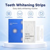 China Factory Supplier Tooth Whitening Strips White Private Label Teeth Whitening Strips for Home Use for sale