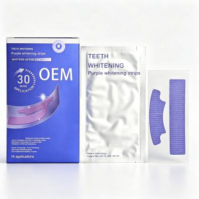 China 5D Bright White Teeth Whitening Strips Dental Kit Oral Hygiene Care Bleach Tooth Strips for Sensitive Teeth for sale