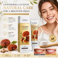 China Whitening Toothpaste with Herbal Ganoderma Lucidum OEM Private Label 100% Natural Whitening Organic Tooth White Mint Tooth Paste Breath Anti-bacterial Super Clean Teeth 120g for sale