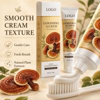China Herbal Ganoderma Lucidum Wholesale Oral Care Tooth Paste 120g Fresh Breath Whitening Toothpaste Protect Gums Care Tooth Enamel Mint Toothpaste for sale