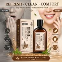 China Customized Chinese Herbal Mouthwash to Suppress Gum and Oral 500ml Household Mouthwash for sale